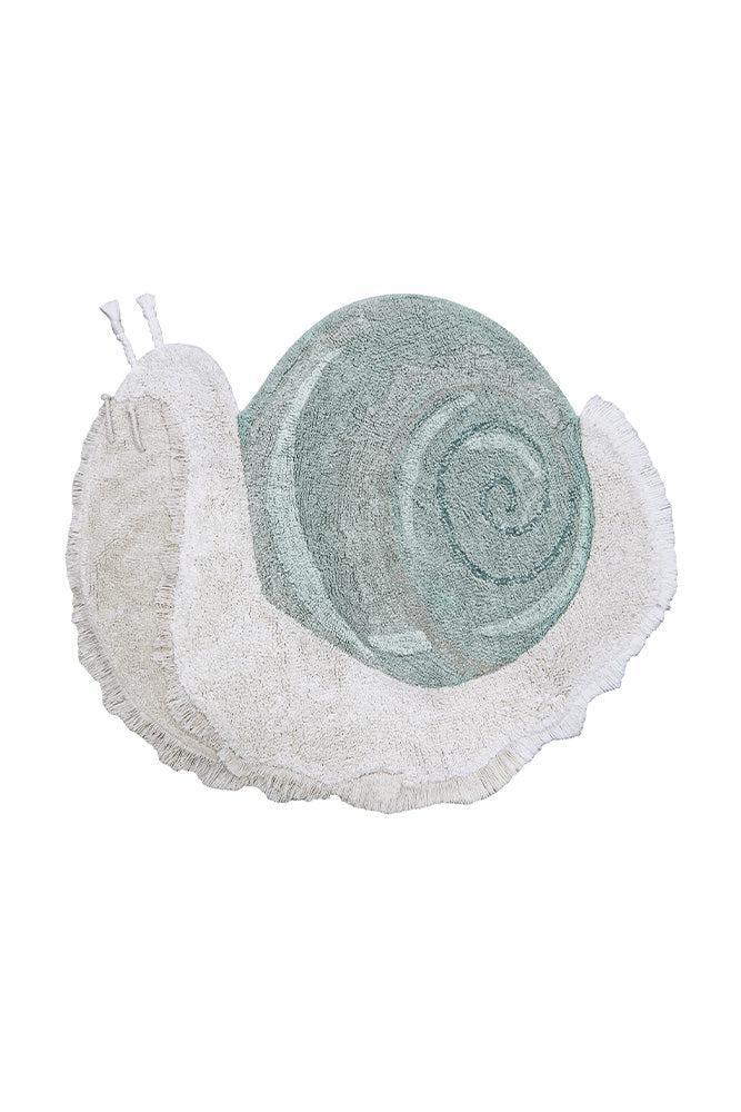Washable Animal Cotton Rug Snail – Lorena Canals | Official website