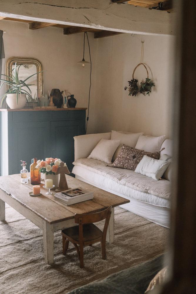 Wool Area Rug Steppe Beige – Lorena Canals | Official website