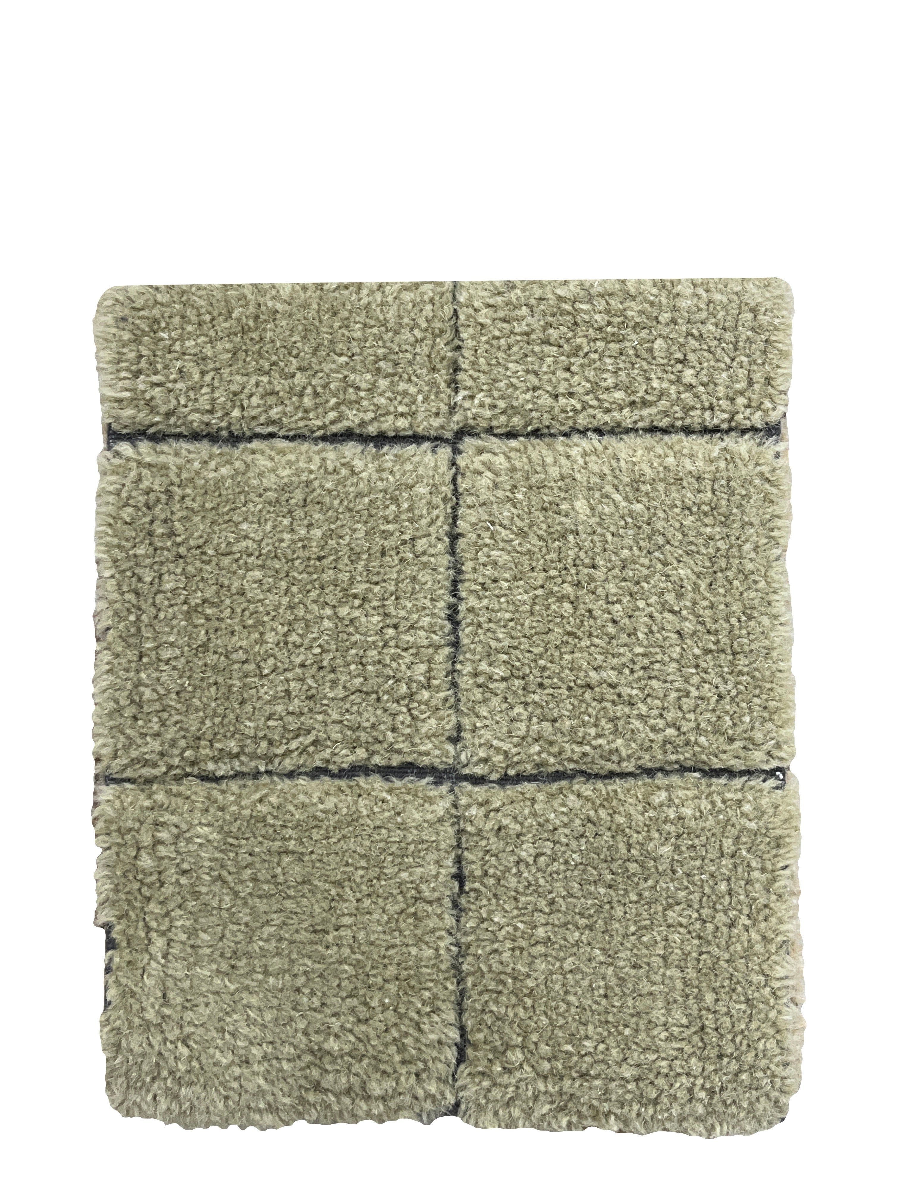 Swatch Woolable rug Mosaic Moss – Lorena Canals | Official Website