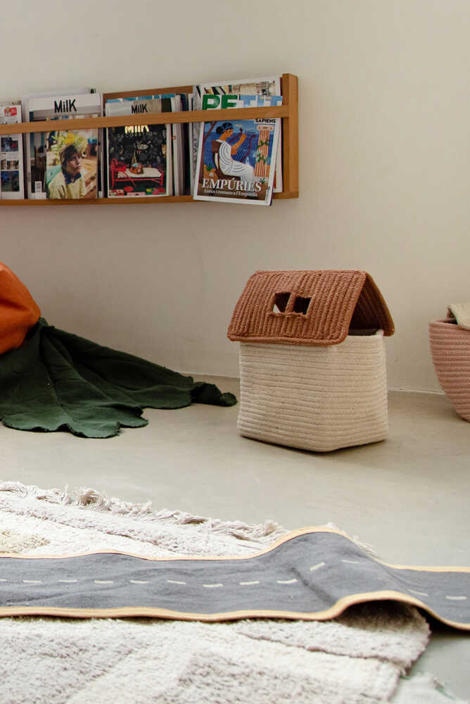 Storage Basket House Toffee – Lorena Canals | Official Website