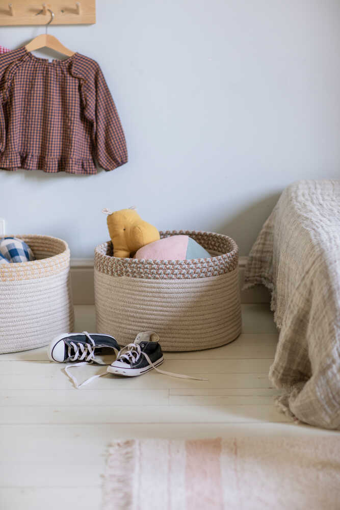 Storage Basket Kilo Toffee – Lorena Canals | Official website