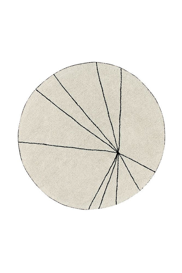 Washable Area Rug Trace Beige – Lorena Canals | Official Website