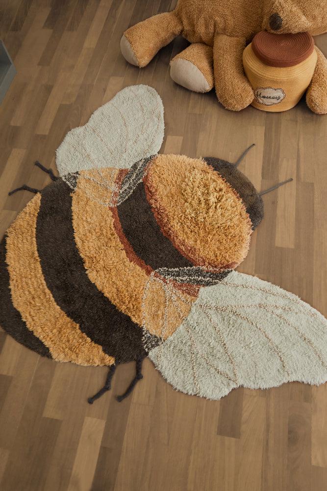 Washable Cotton Rug Bee – Lorena Canals USA