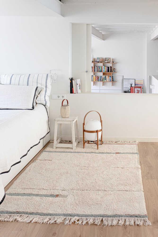 Washable Area Rug Lanes Blue – Lorena Canals | Official Website