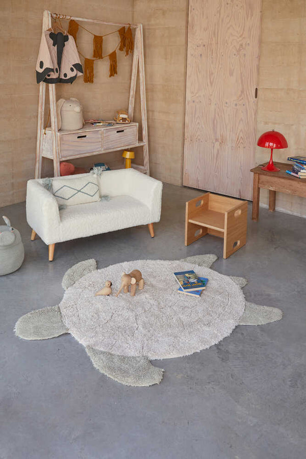 Washable Cotton Rug Sea Turtle – Lorena Canals | Official Website