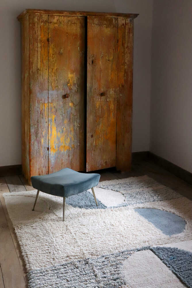 Wool Area Rug Sun Rays – Lorena Canals | Official website